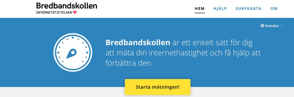 Hur kan man mäta bredbandshastigheten? Mät din hastighet